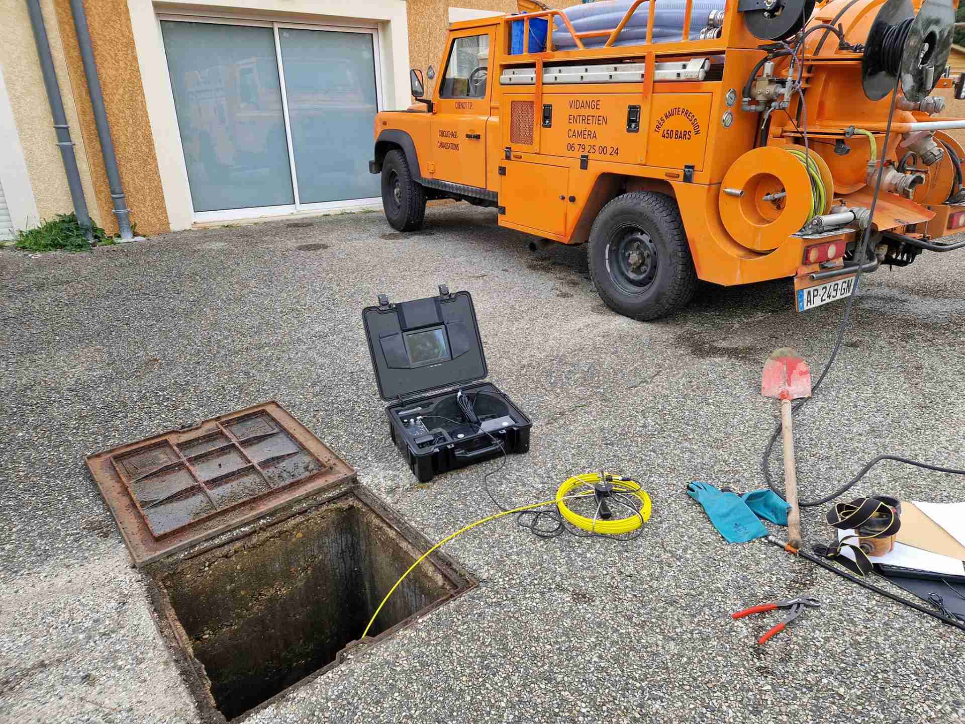 Cuenot TP Débouchage - Passage de caméra